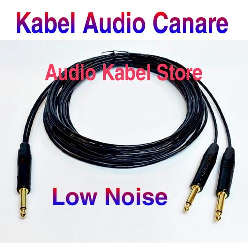 Jual KABEL AUDIO CANARE 1 AKAI MONO TO 2 AKAI MONO 1 - 20 MTR - 3 mtr ...