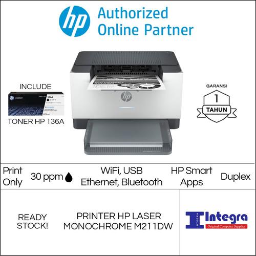 Jual Printer HP LaserJet Monochrome M211DW Print Only Duplex Wifi 211DW ...