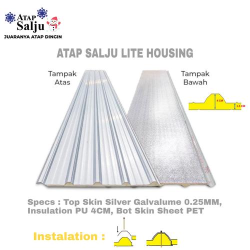 Jual Atap Salju Lite Housing Silver (Custom Order) - Kota Surabaya ...