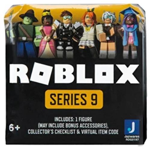 Promo Roblox Mystery Figures Series 9 Black and Gold Edition Satuan ...