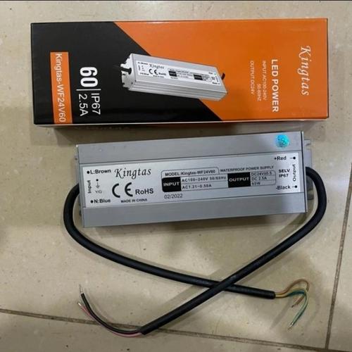 Jual POWER SUPPLY OUTDOOR IP65 KINGTAS 12V 24V / TRAFO WATERPROOF IP65 ...