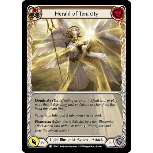 Jual Herald of Tenacity [R] - Dusk till Dawn - Flesh And Blood TCG - Jakarta Barat - Carttu ...