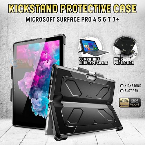 Jual Microsoft Surface Pro 4 5 6 7 7+ Armorbox Stand Armor Casing Cover ...