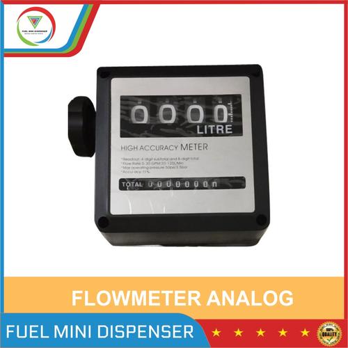 Jual FLOW METER ANALOG MINYAK SOLAR 4 DIGIT UKURAN 1" INCHI - Kota ...