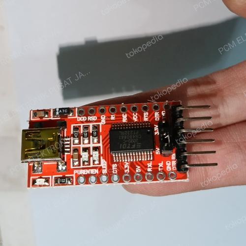 Jual 1635 kit ftdi usb ft232 to ttl serial ft232rl 3.3v 5v - Jakarta ...