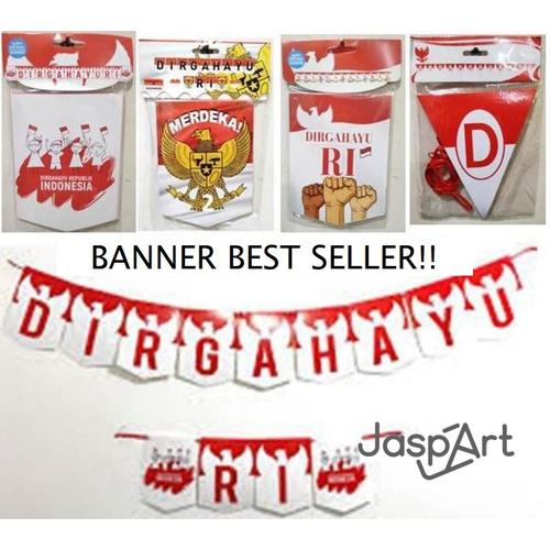 Jual BANNER HUT RI BANNER KEMERDEKAAN 17 AGUSTUS DIRGAHAYU RI - banner ...