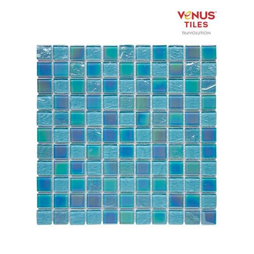 Jual Mosaic Venus Tiles Type Neo Rainbow Light Blue - Venus Tile - Kota ...