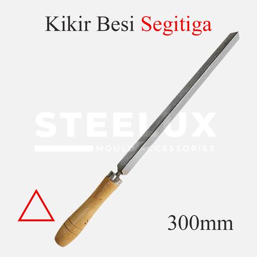 Jual Kikir HSS Besi Segitiga Triangle Asah Panjang 300 mm 12 Inch File ...