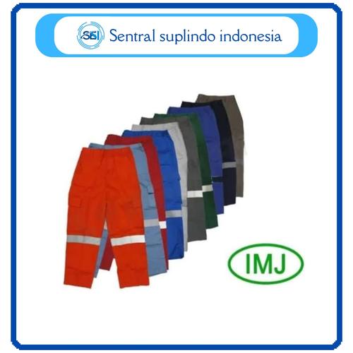 Jual Celana wearpack safety merk IMJ bahan american drill - Biru ...