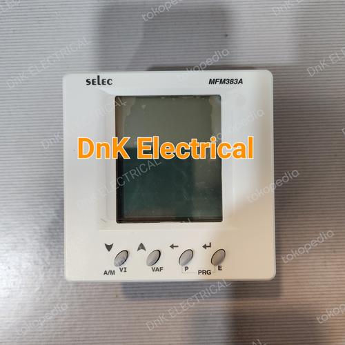 Jual Digital Multifunction Meter 3 Phase KWH LCD SELEC MFM383A ...