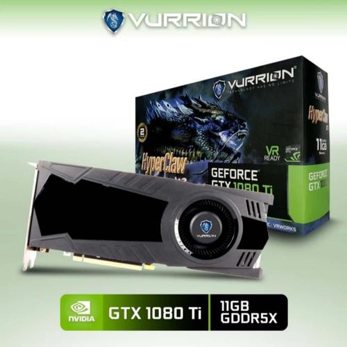Jual vga card / vga Nvidia Vurrion hyperclaw gtx 1080ti 11GB GDDR5X 352 ...