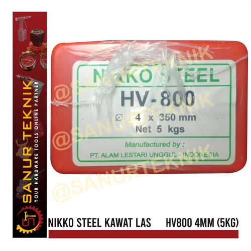 Jual NIKKO STEEL Welding Electrodes HV 800 HV800 4mm 4 mm (PER 5 KG ...