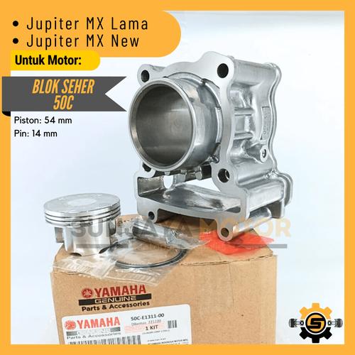 Jual Blok Seher Set 50C Yamaha Jupiter MX 135 - Kota Tangerang - Sunjaya-Motor | Tokopedia