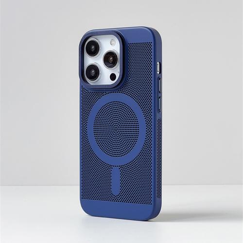 Promo Casing Magsafe Anti Panas iPhone 11 12 13 14 15 PRO MAX - Biru ...