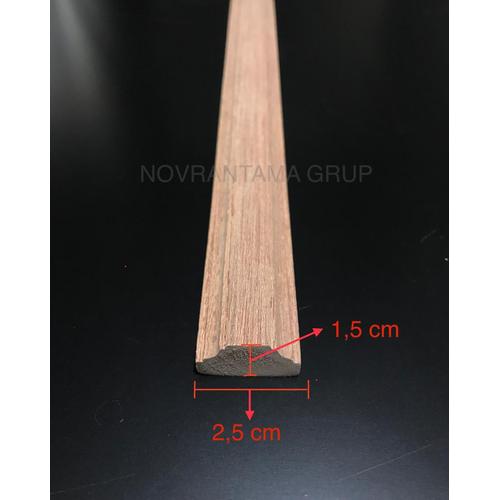 Jual Lis Kayu Profil Wall Moulding Lis Dinding 2,5x1,5cm ...