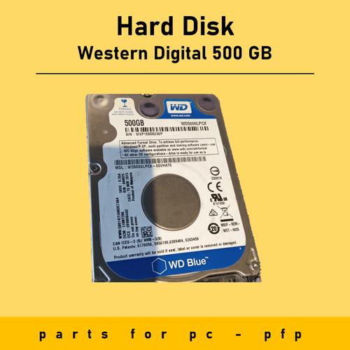 Jual Hard Disk WD 500GB - Biru - Kota Bandung - partsforpc - pfp ...