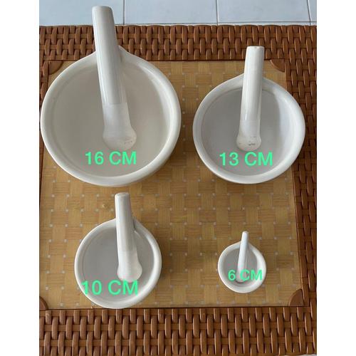 Jual Mortar 13 cm Alat Penumbuk Obat - Pengerus Obat - Lumpang obat 13 ...