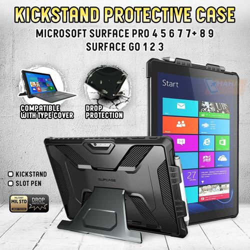 Jual Microsoft Surface Pro 4 5 6 7 8 9 Go 1 2 3 Kickstand Armor Case Casing - Armor Case, Pro 4 ...