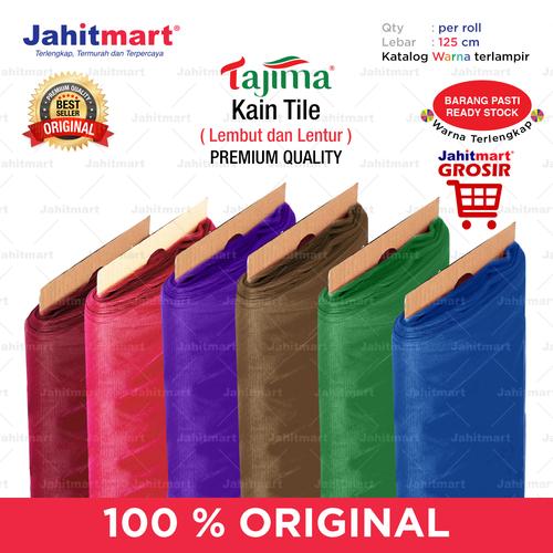 Jual Kain Tile Merk TAJIMA - Roll - 02. Hitam - Jakarta Utara ...