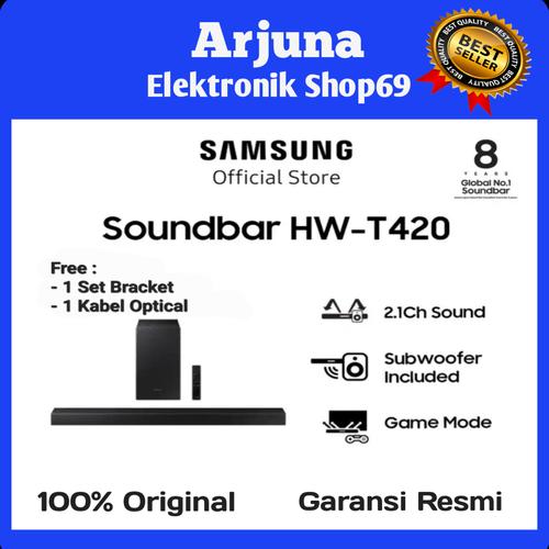 Jual Samsung Soundbar HWT420 | HW-T420 2.1 Ch 150W Bluetooth Dolby ...
