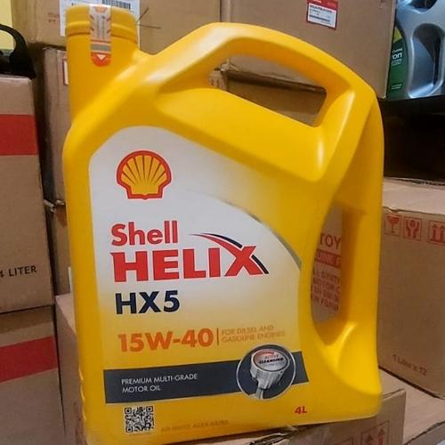Jual OLI SHELL HX5 SAE 15W-40 - Jakarta Barat - Auto jaya oli | Tokopedia