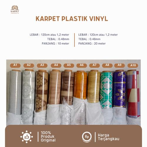 Jual Karpet Vinly Lantai Plastik Roll Tebal Dan Murah Motif banyak - HI ...