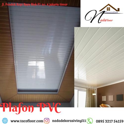 Jual Plafon PVC Motif Kayu dan Plafond Polos Anti Rayap - Jakarta Timur ...