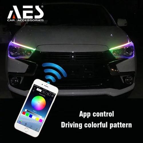 Jual DRL RGB AES HURACAN SOFTLED 60 CM MERK AES DAY RUNNING LIGHT - Kab ...