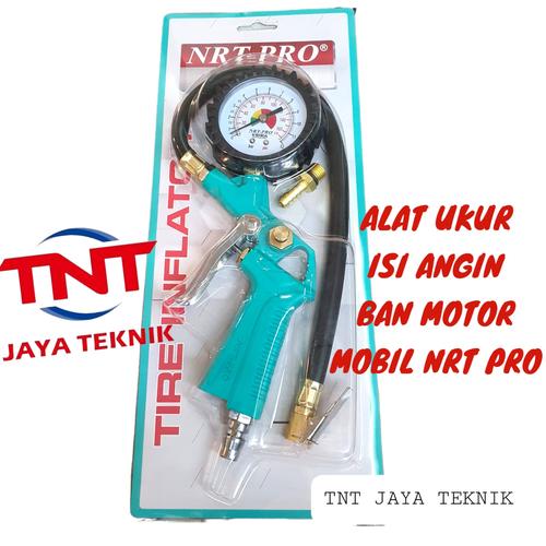 Jual INFLATOR NRT PRO ALAT UKUR ISI ANGIN BAN MOTOR MOBIL NRT PRO 3in1 ...