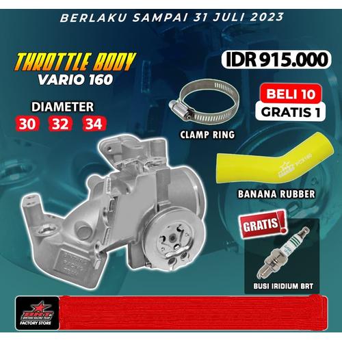 Promo Throttle Body Vario 160 BRT Semi Dowdraf - TB SAJA 30 MM, CR7 ...