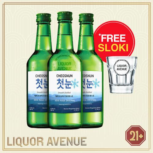 Jual CHEOSNUN Original Soju 360ml Bottle Package - Jakarta Utara ...