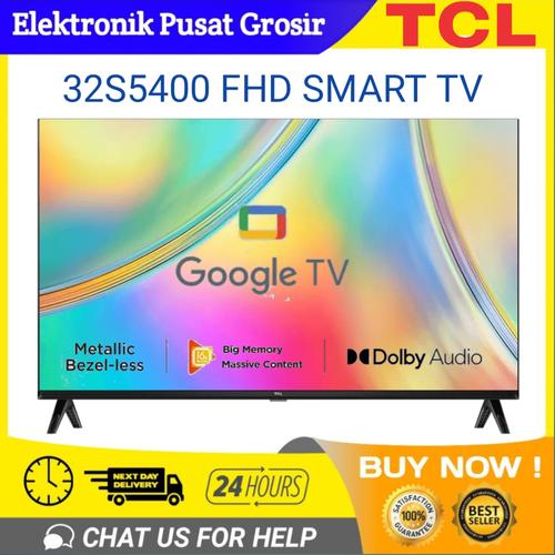 Jual TCL 32S5400 32 INCH GOOGLE TV DOLBY AUDIO FHD 32s5400 NEW 2023 ...