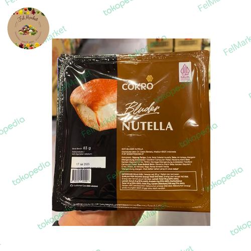Jual Roti Cokro Bluder Nuttela | Roti Cokro rasa nutella | Pack ...