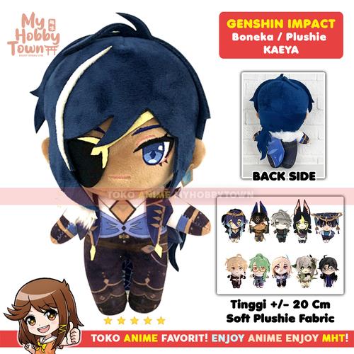 Jual Boneka Anime Game Karakter Genshin Kaeya Mondstadt Plushie Doll ...