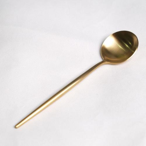 Jual Luxury Gold Table Spoon / Sendok Makan / Stainless Steel ...