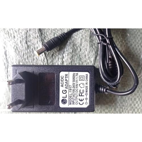 Jual ORI AC adapter adaptor tv led monitor LG 19 V 1.7 A KOTAK Original ...