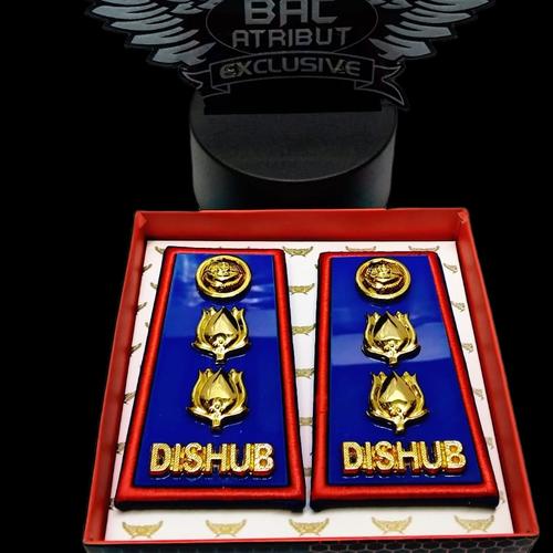 Jual pangkat pdh dishub mika gol 4a lis merah exclusive by BAC atribut ...