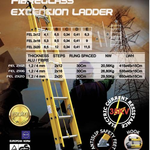 Jual tangga fiberglass pln 9.6 meter Denko - Kota Semarang - Sukses ...