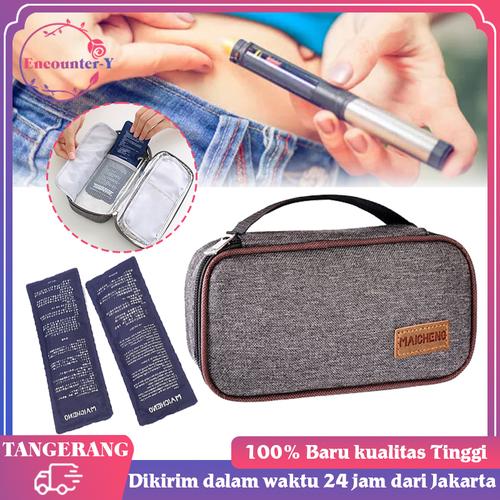 Jual Pendingin Insulin Tas insulin portable Tempat insulin Cooler Bag - Kota Tangerang ...