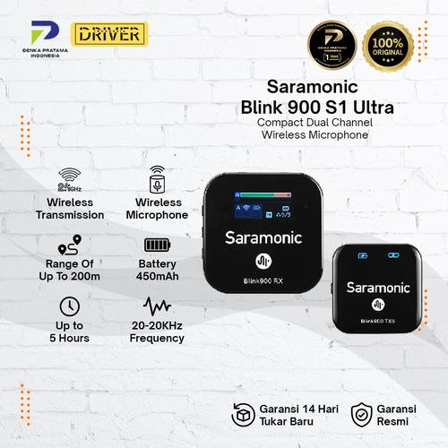 Promo Saramonic Blink 900 S1 Ultra Compact Dual Channel Wireless ...