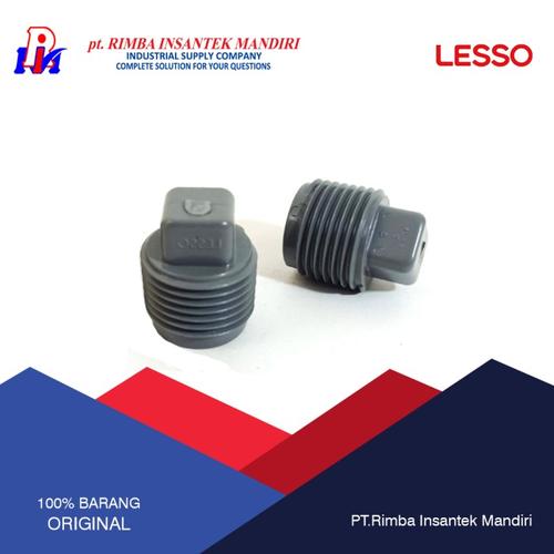 Jual Plug / Dop PVC 3/4" AW Lesso Drat Luar Penutup Sambungan Pipa ...