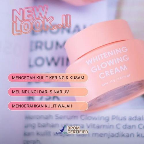 Jual Cream Meronah Whitening Glowing 2 in 1 Original 100% - Kota ...