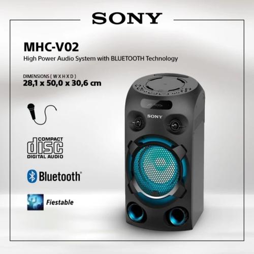 Jual Speaker Sony MHC V02 - Kota Bandung - noahmoto | Tokopedia