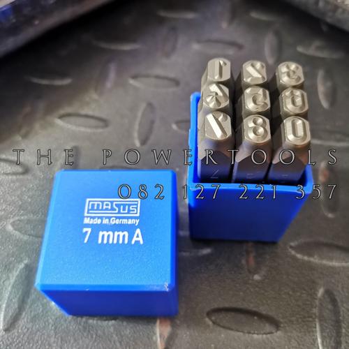 Jual Stamp Punch Number / Alat Ketok Angka 7mm 0-9 MASUS Made In ...