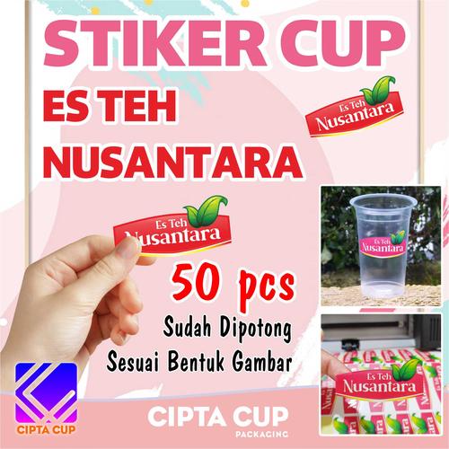 Jual stiker tempel es teh nusantara - Kab. Cianjur - cipta cup | Tokopedia