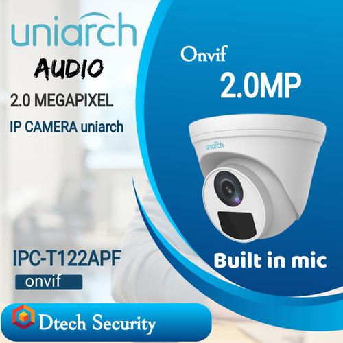 Jual IP CAMERA CCTV UNIARCH AUDIO IPC-T122APF 2MP BUILT IN MIC INDOR ...