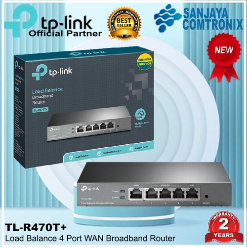 Jual Tp Link TL-R470T+ Load Balance Broadband Router - Jakarta Pusat ...