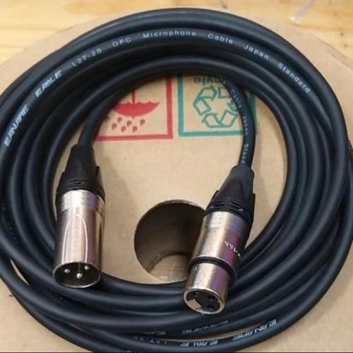 Jual Kabel Mic Audio Speaker 10M 10 meter + Jack Canon XLR Male to ...