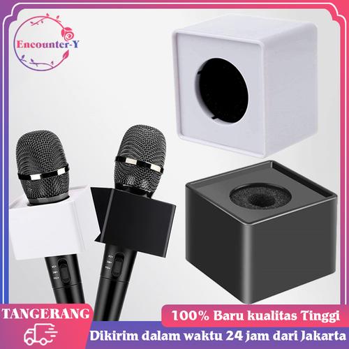 Jual Mic Flag Mic Interview Cube Logo Flag Station Mic Holder Mic ...