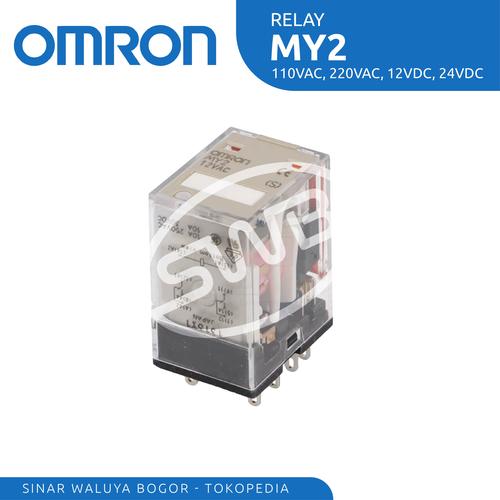 Jual Relay Omron MY2 12vdc, 24vdc, 110vac, & 220vac - 220 VAC - Jakarta Pusat - Sinar Waluya ...